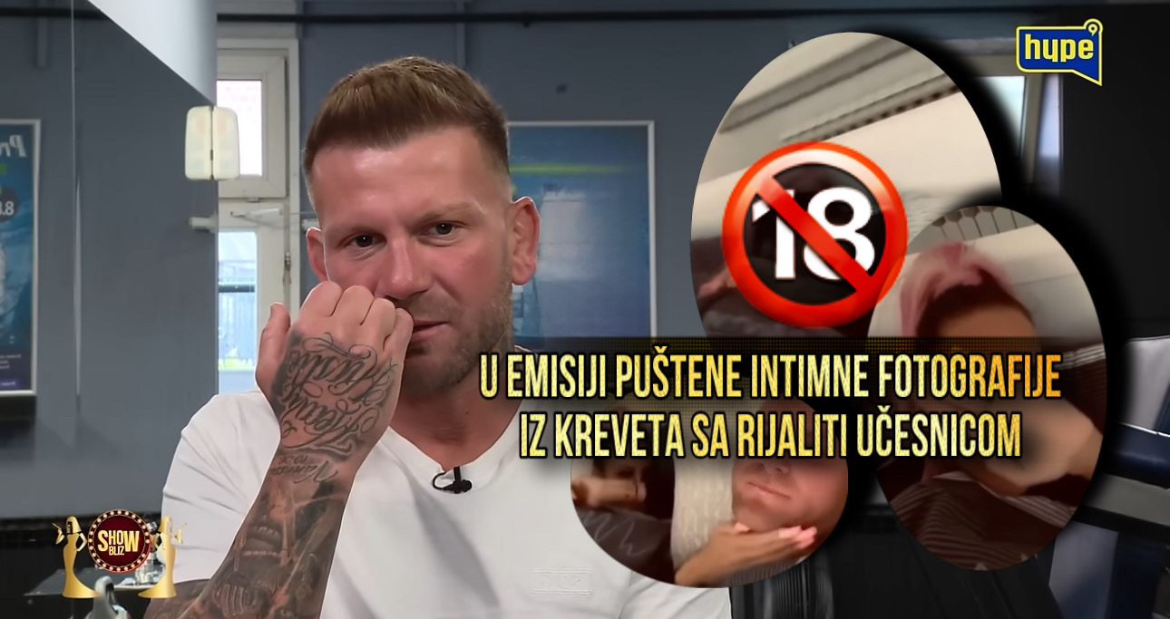 U EMISIJI PUŠTEN EKSPLICITNI SNIMAK SA RIJALITI UČESNICOM IZ KROFAKOVOG KREVETA! Stanislav je ...