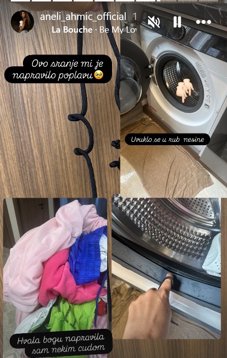 ANELI AHMIĆ NAPRAVILA POPLAVU U STANU?! Haos na sve strane.... (FOTO)